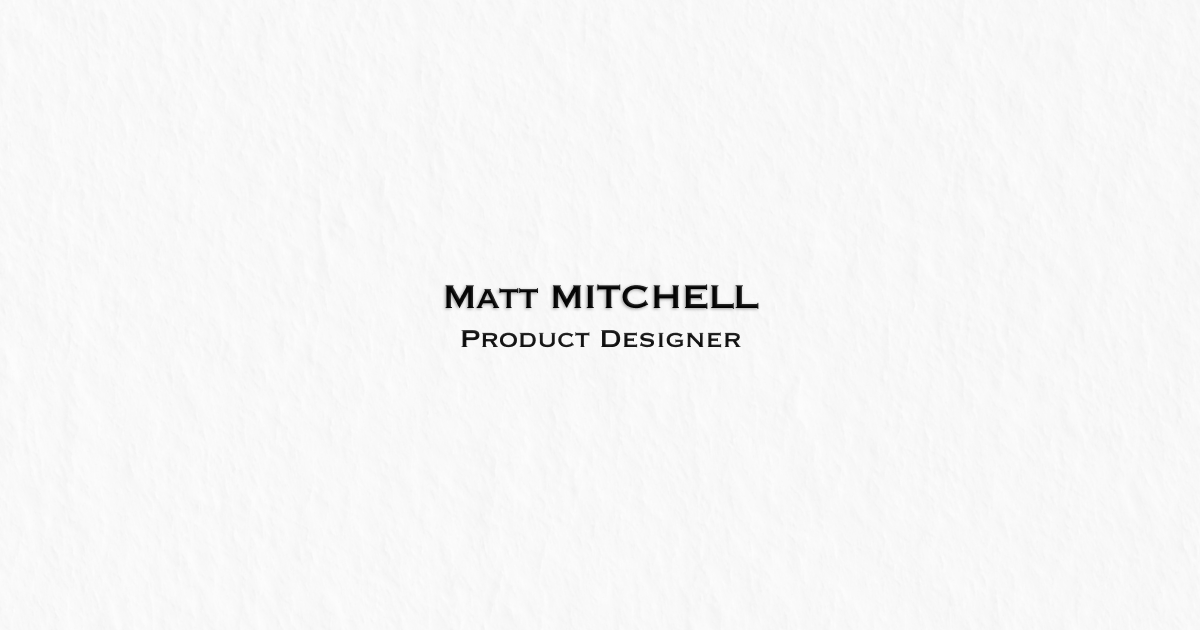 Matt Mitchell